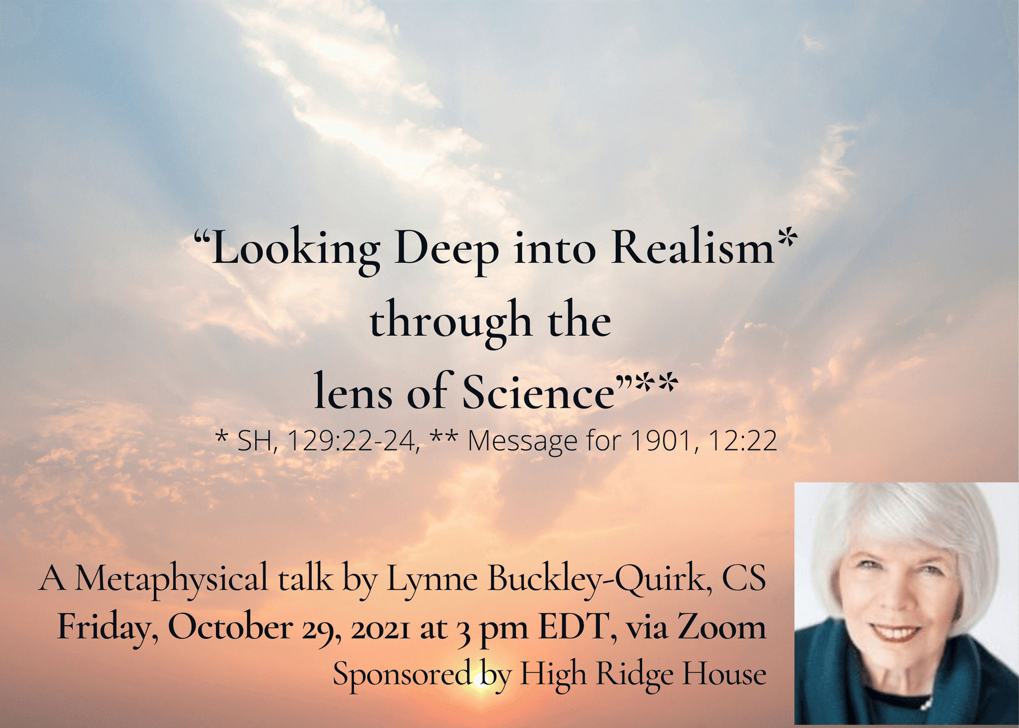 "Looking Deep into Realism through the lens of Science" | High Ridge House